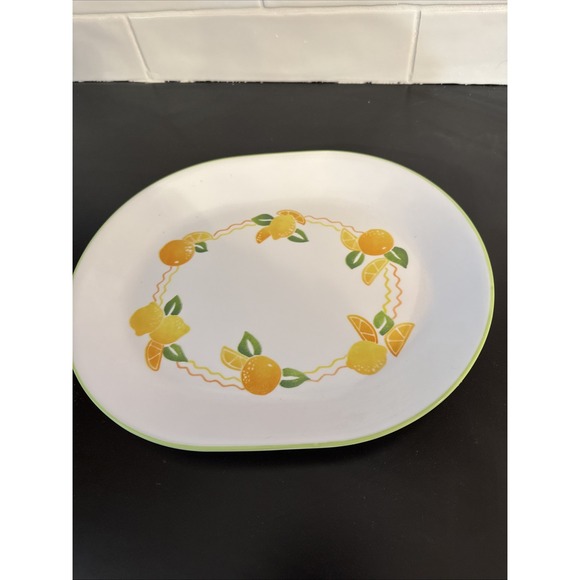 Corelle | Dining | Corelle Citrus Fruits Oranges And Lemons Platter Usa ...
